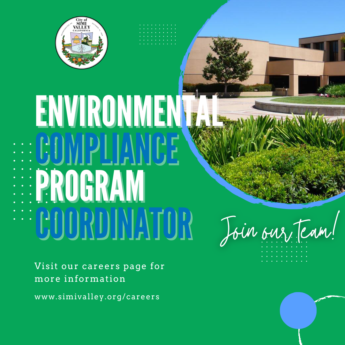 ENVIRONMENTAL COMPLIANCE PROGRAM COORDINATOR | CalOpps